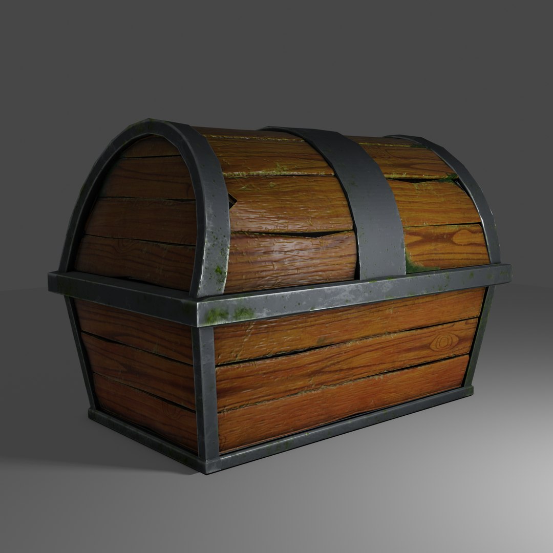 3D Ancient Chest - TurboSquid 1987924