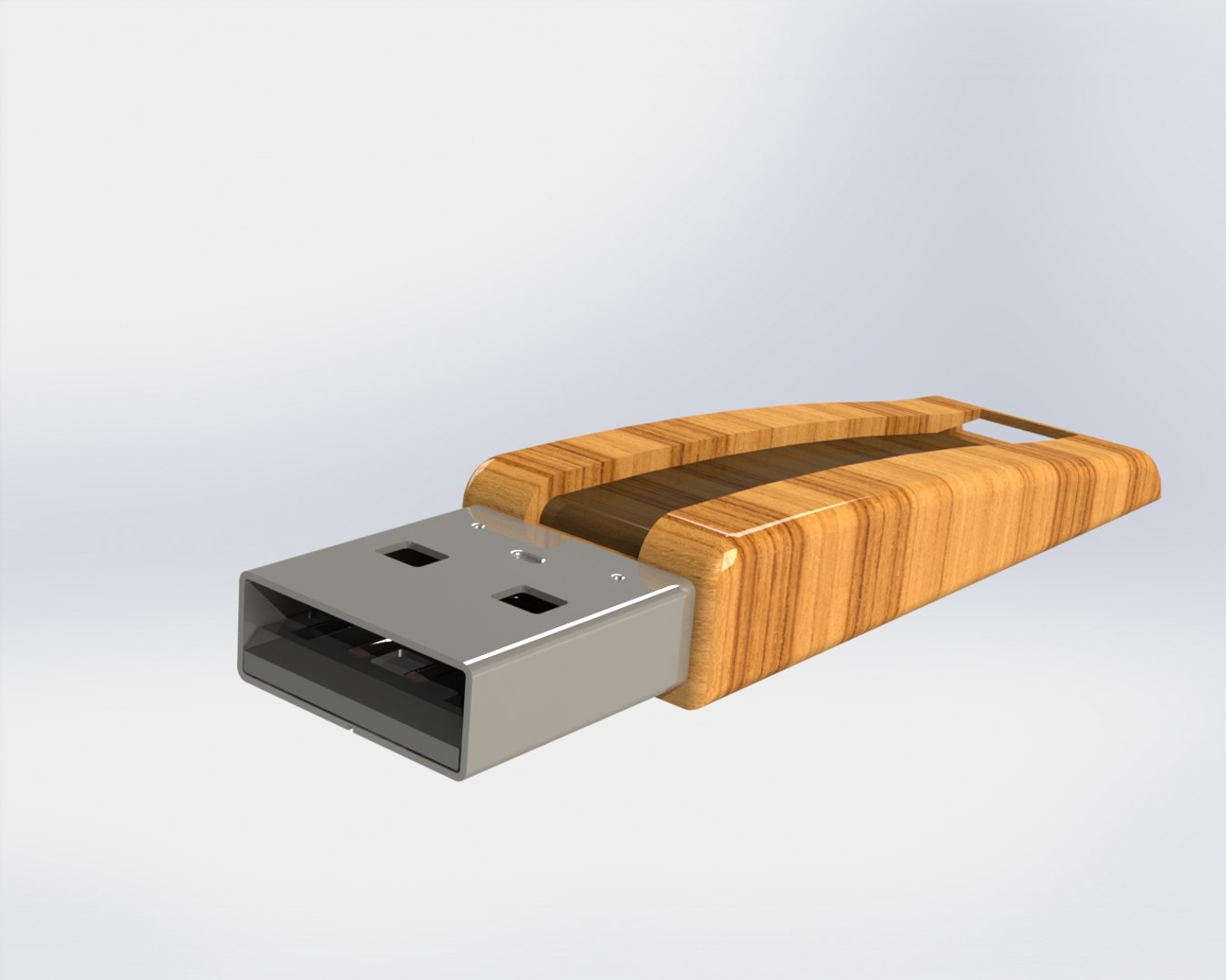 Solidworks Decorative Usb Cover 3ds