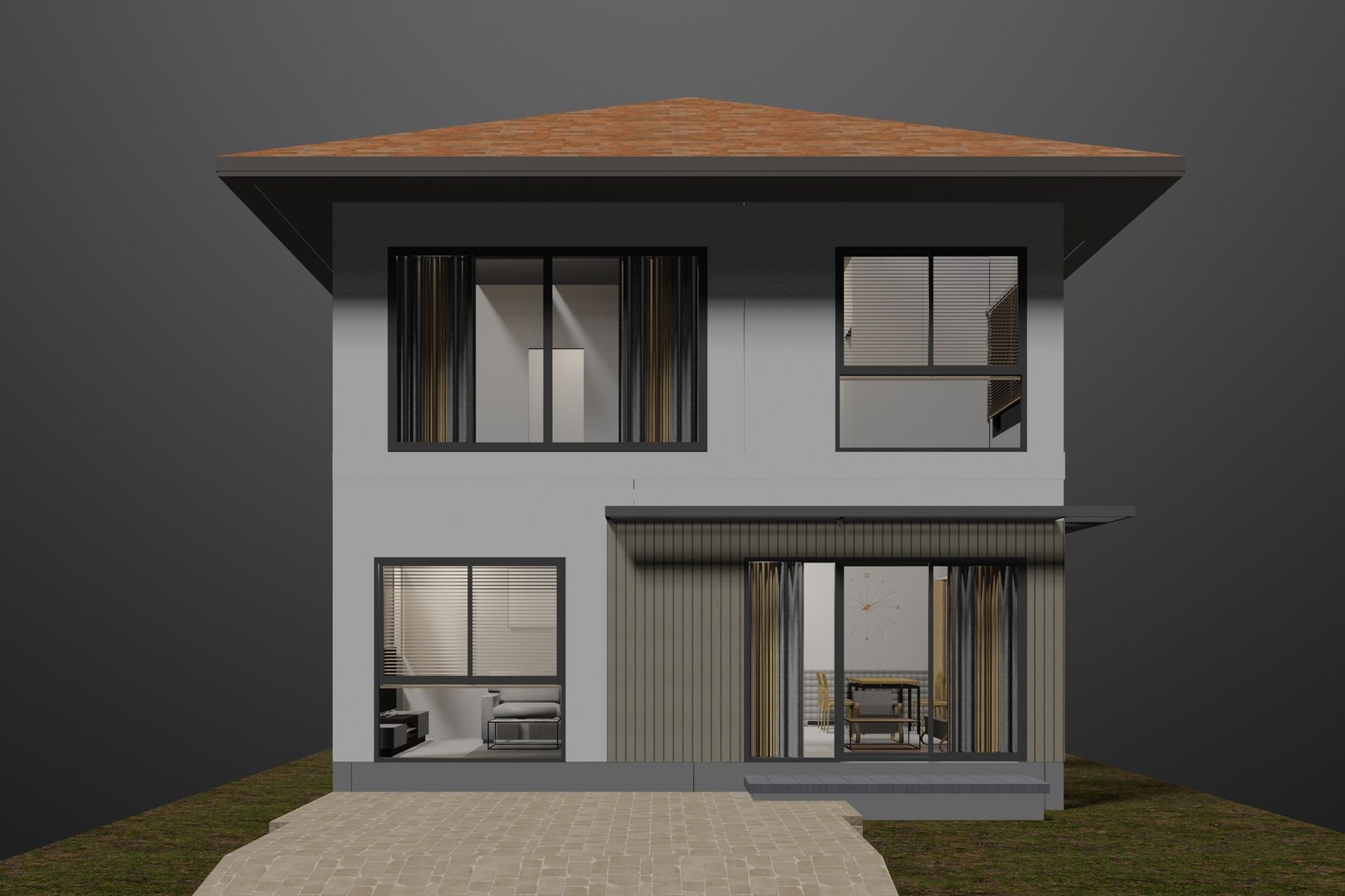 Small Detached House 3D - TurboSquid 1960488