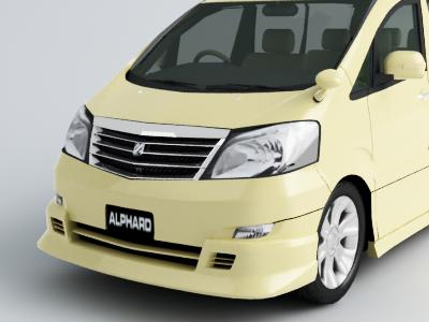 Toyota Alphard G 3d Max