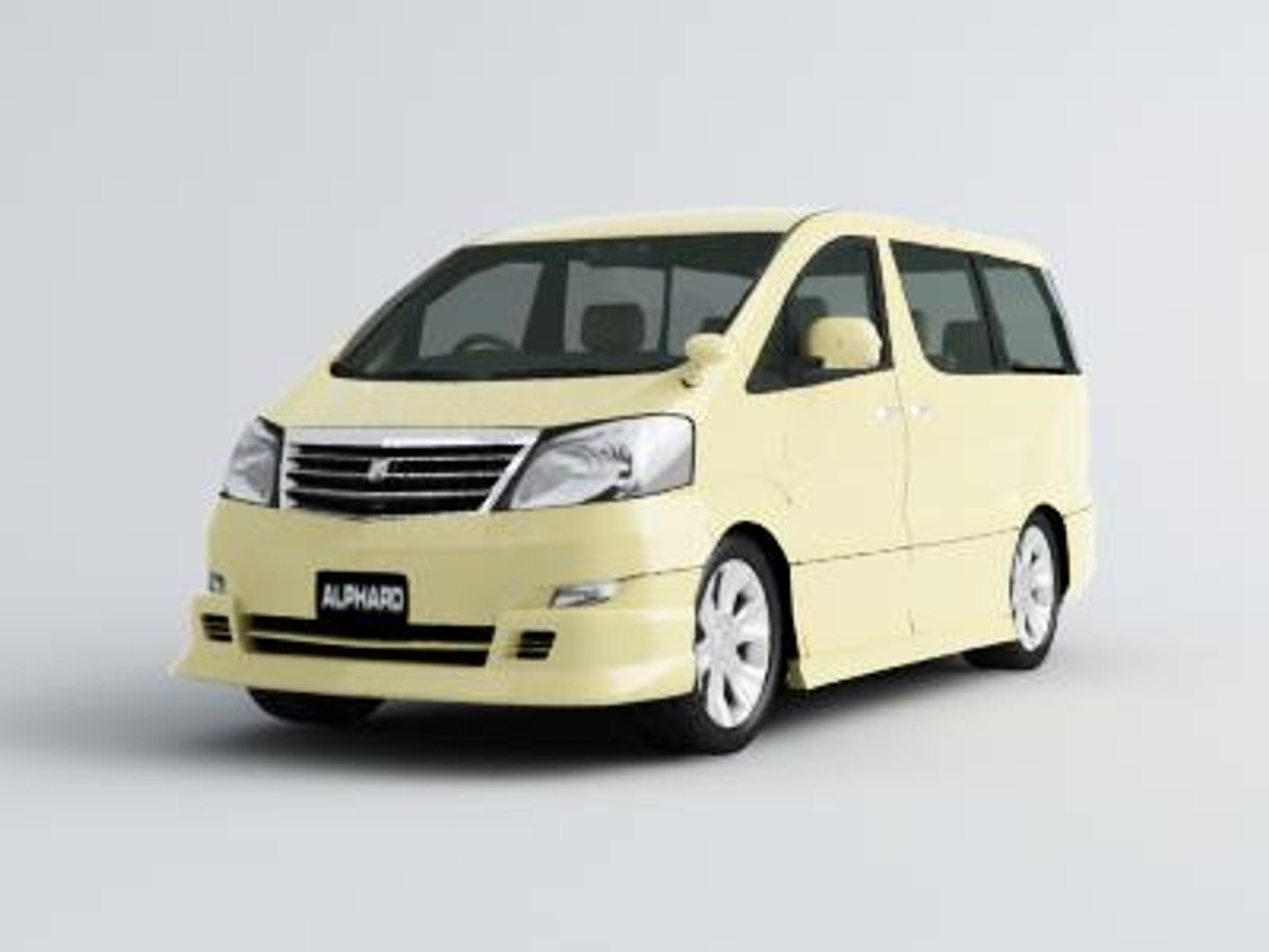 Toyota Alphard G 3d Max