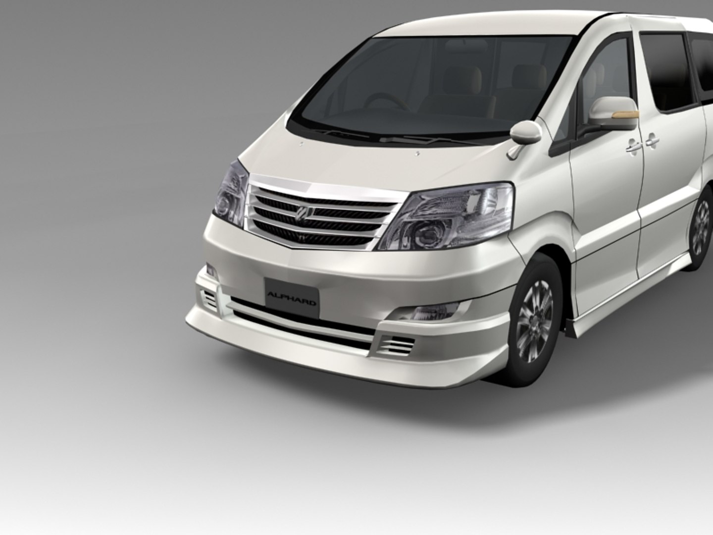 Toyota Alphard G 3d Max