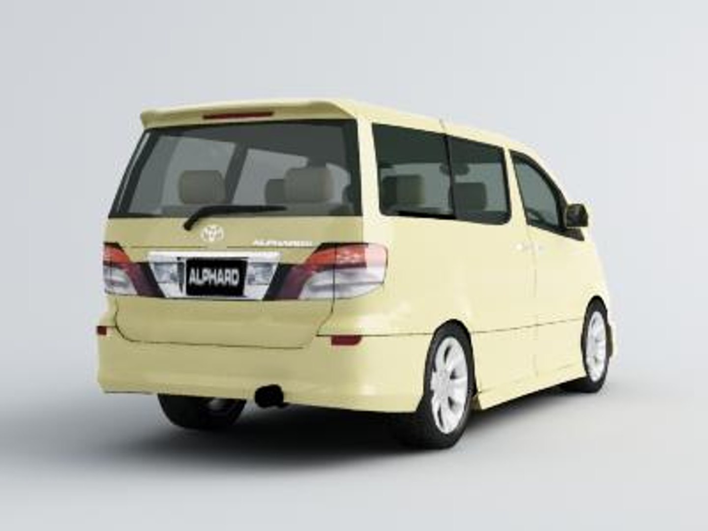 Toyota Alphard G 3d Max
