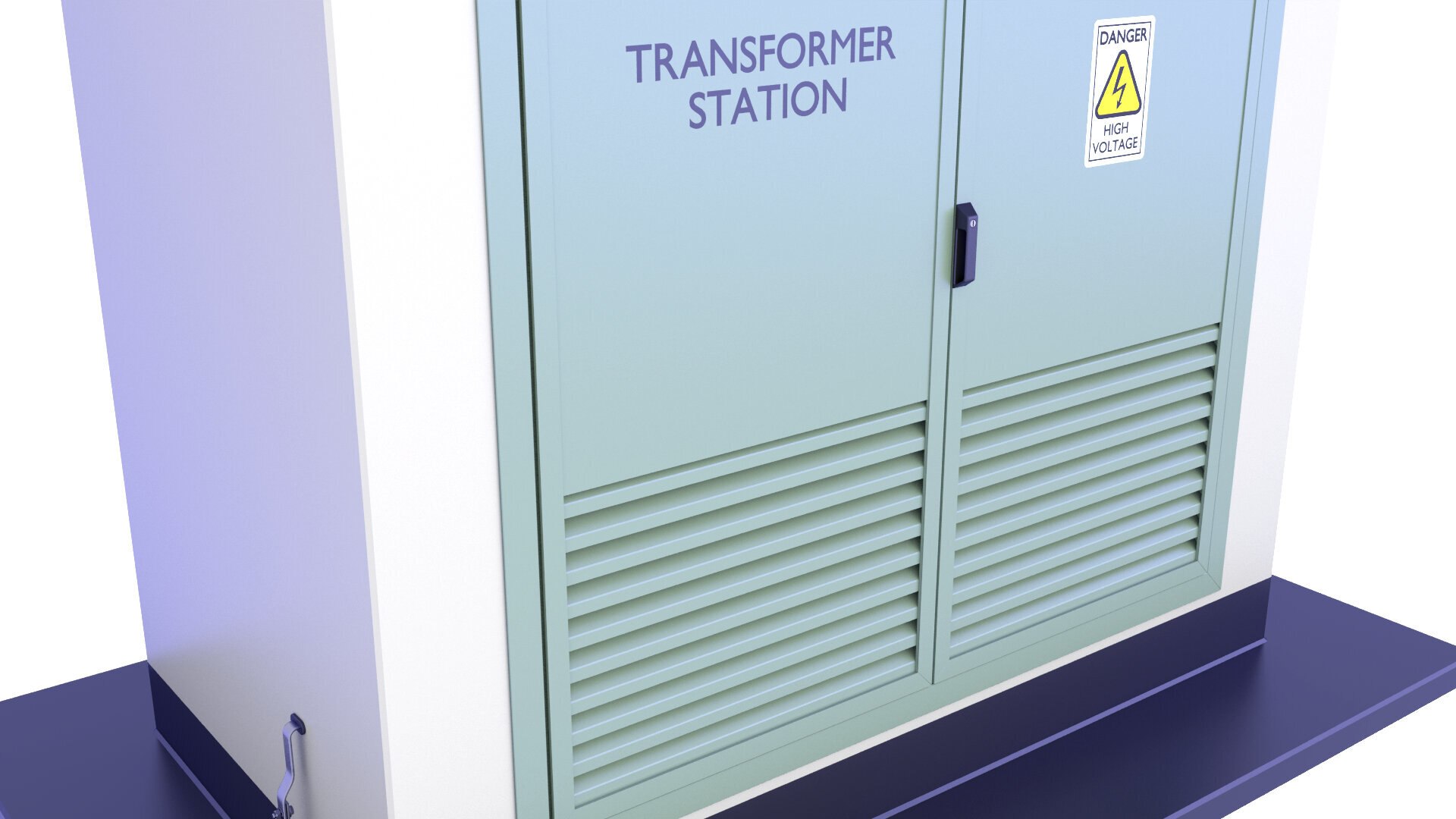 MV Transformer Substation 28 3D Model - TurboSquid 2395690