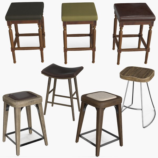 Free 3D Bar-Stool Models | TurboSquid