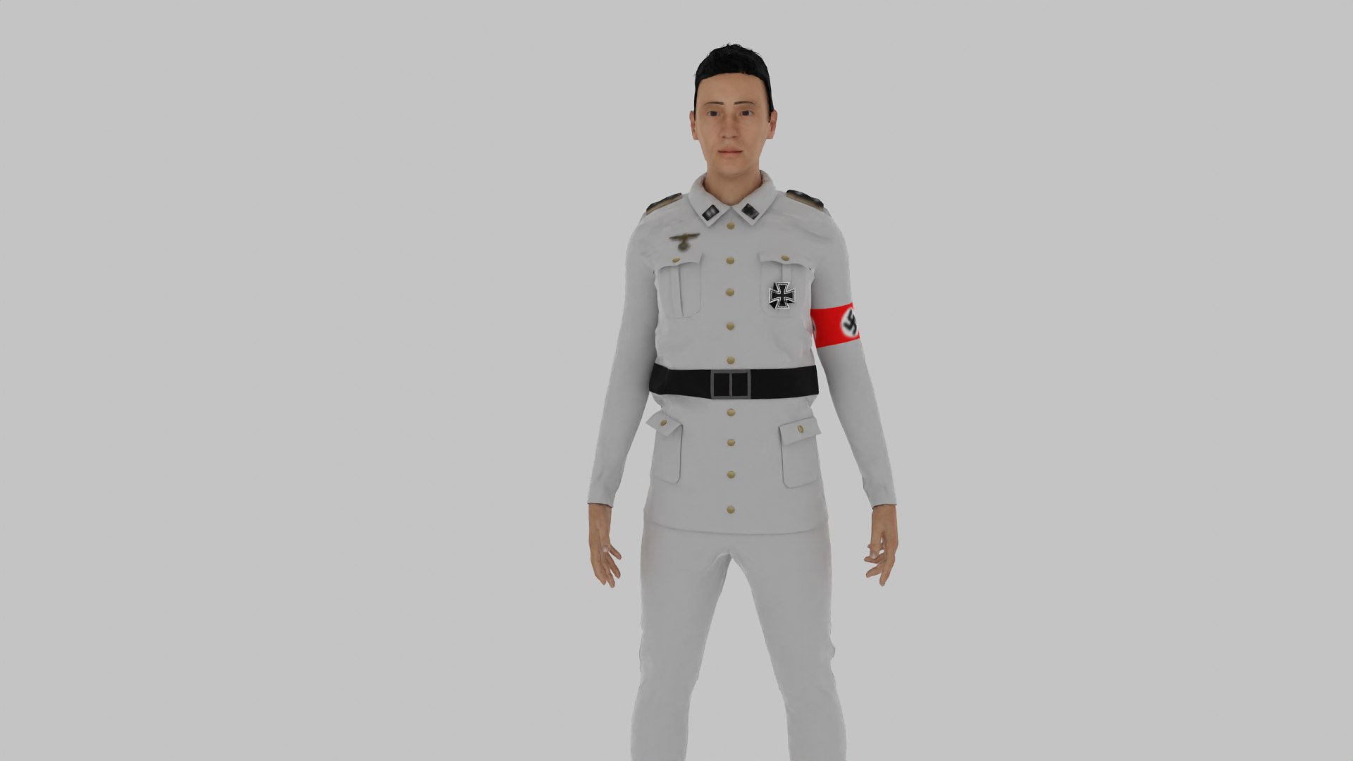 GERMAN SS OFFICER Model - TurboSquid 1971517