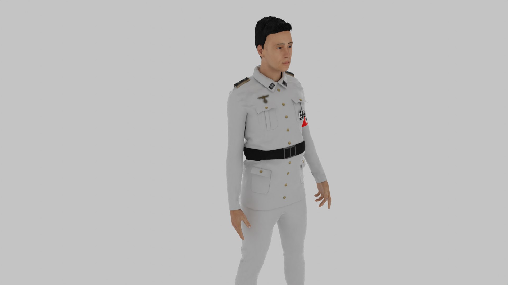GERMAN SS OFFICER Model - TurboSquid 1971517