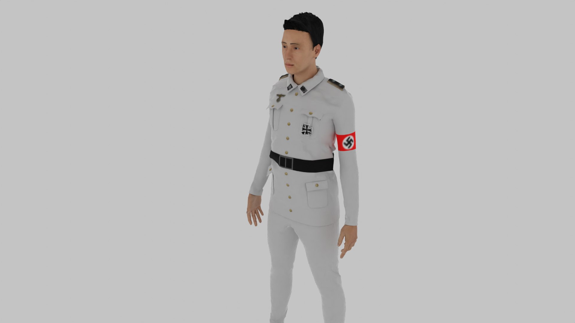 GERMAN SS OFFICER Model - TurboSquid 1971517