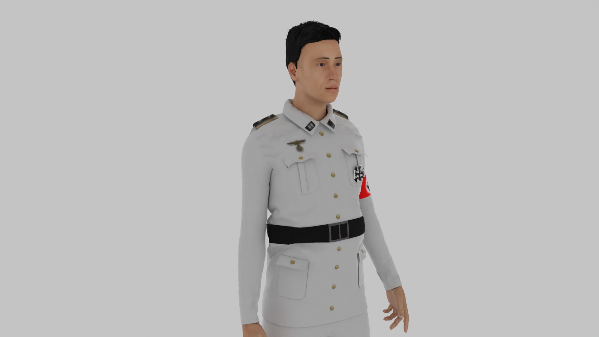 GERMAN SS OFFICER Model - TurboSquid 1971517
