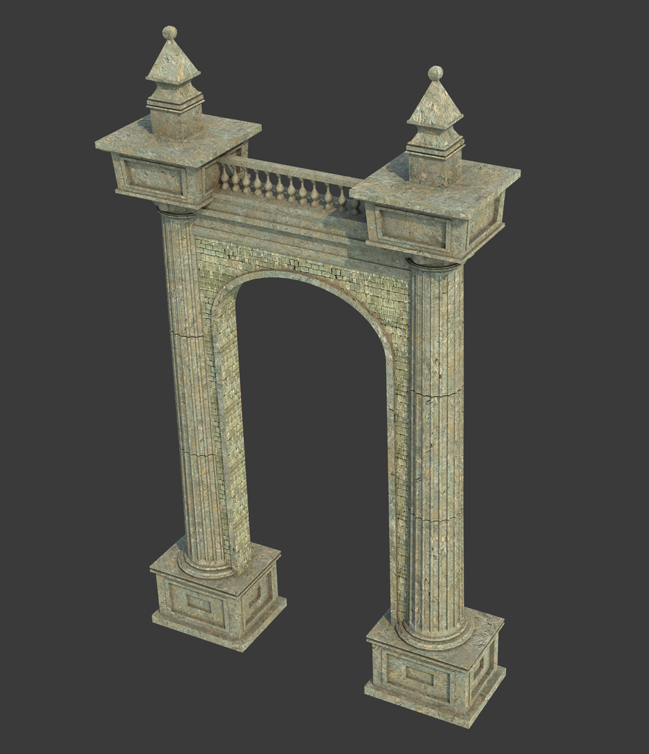 Classic Ancient Arch 3D model - TurboSquid 1714743
