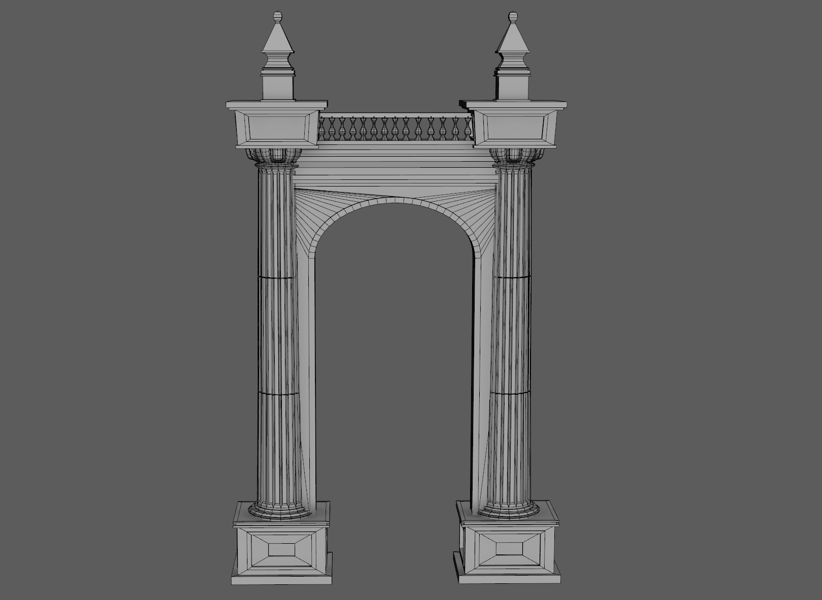 Classic Ancient Arch 3D model - TurboSquid 1714743