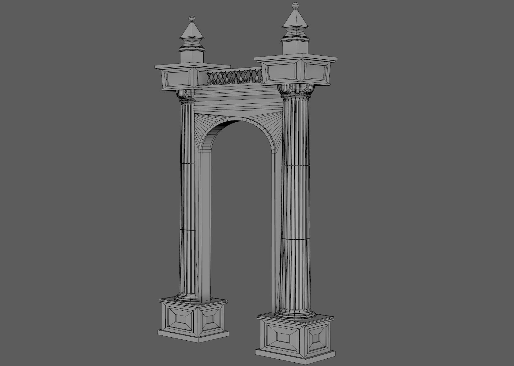 Classic Ancient Arch 3D model - TurboSquid 1714743