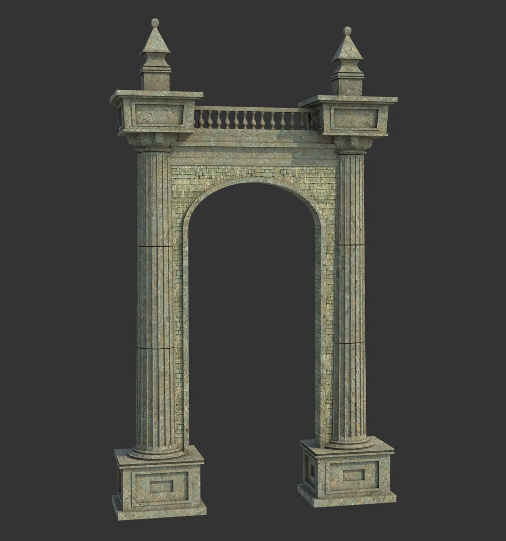 Classic Ancient Arch 3D Model - TurboSquid 1714743
