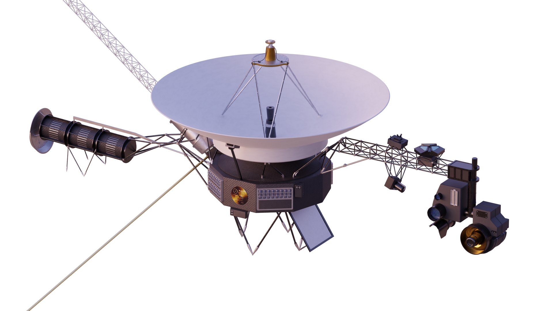 Voyager 1 3D Model - TurboSquid 2112266