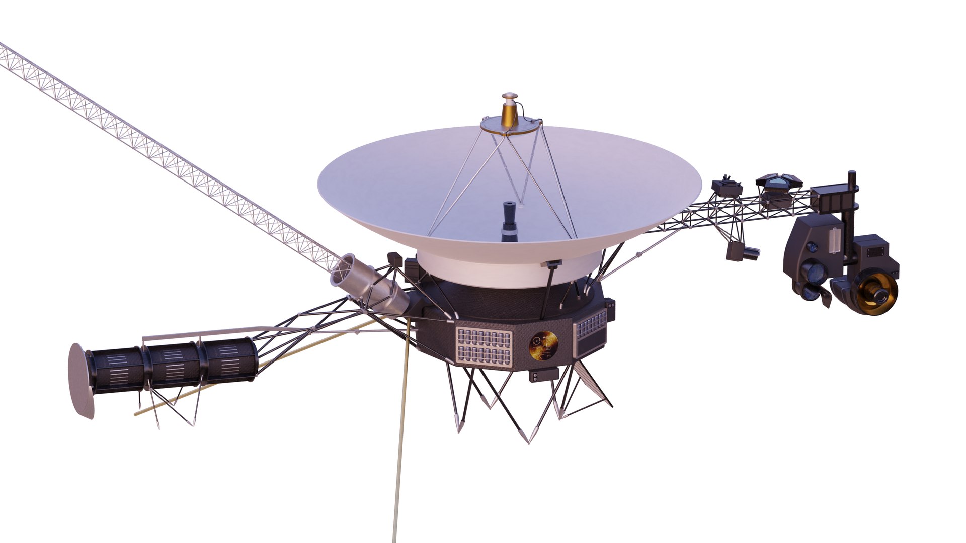 Voyager 1 3D Model - TurboSquid 2112266