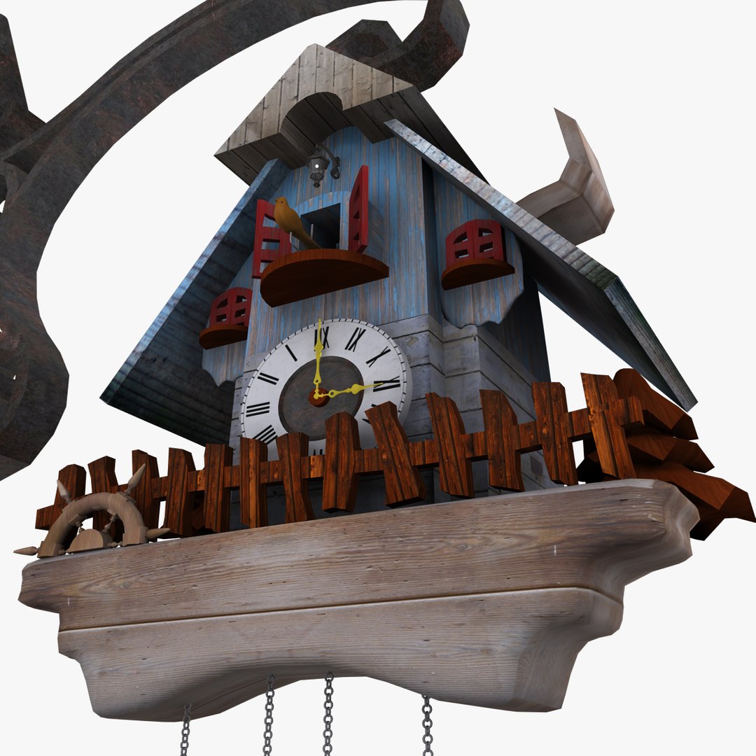 Cuckoo Clock 3d Model