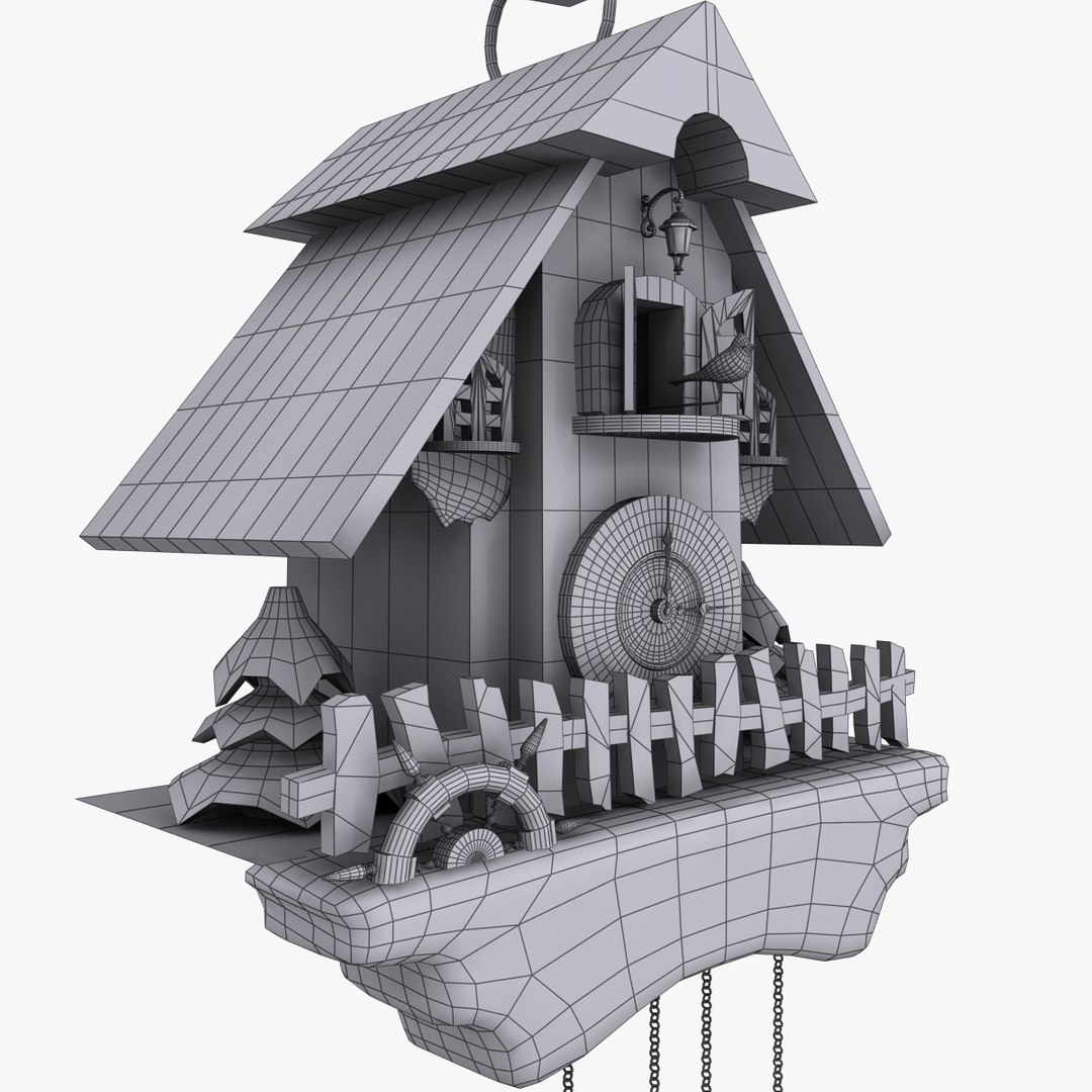 Cuckoo Clock 3d Model