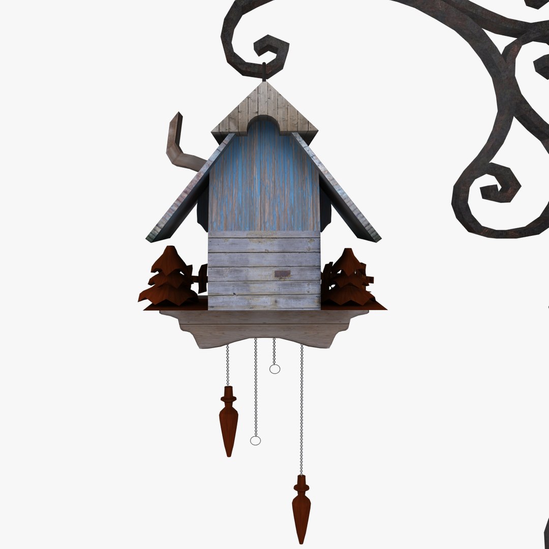 Cuckoo Clock 3d Model