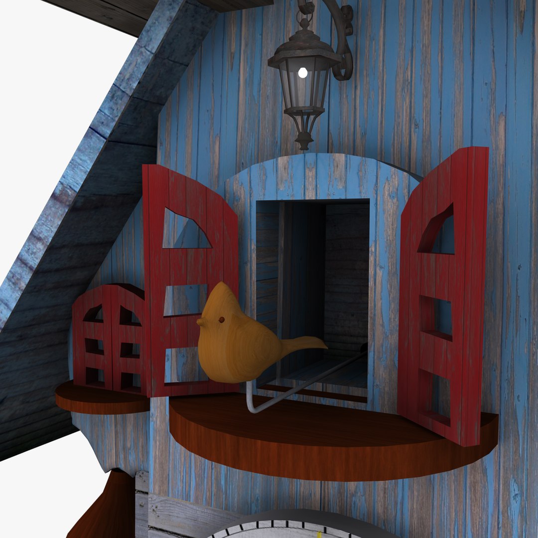 Cuckoo Clock 3d Model