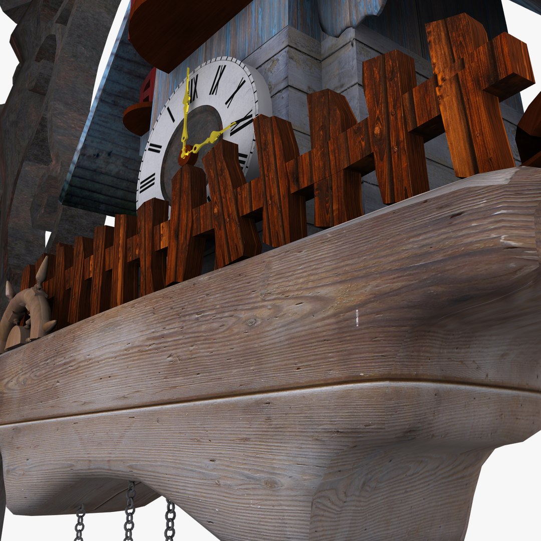 Cuckoo Clock 3d Model