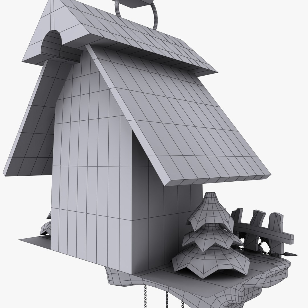 Cuckoo Clock 3d Model