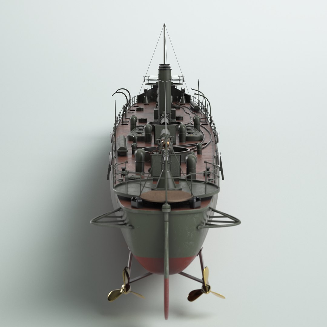 3D Destroyer Guarding Model - TurboSquid 2092913