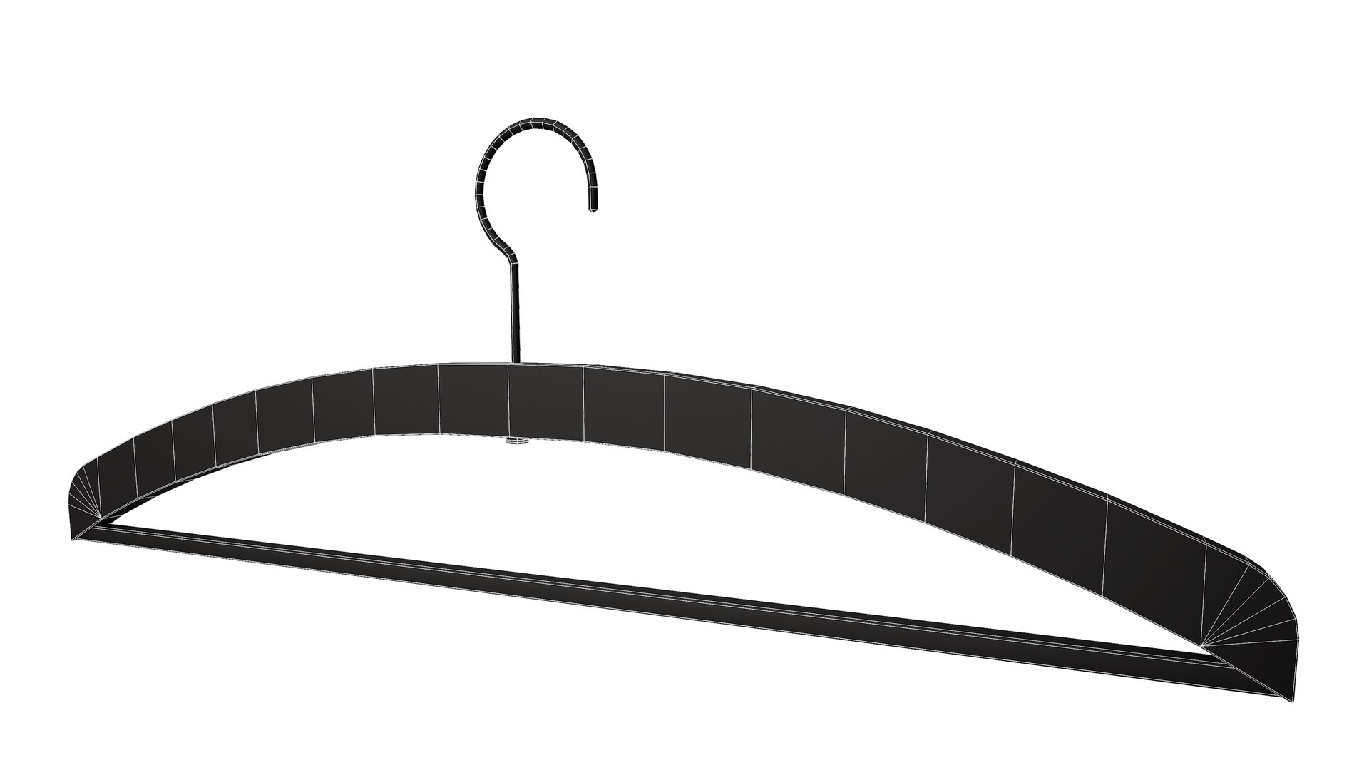 Free Set Of 5 Cloth Hangers Model - TurboSquid 2080162