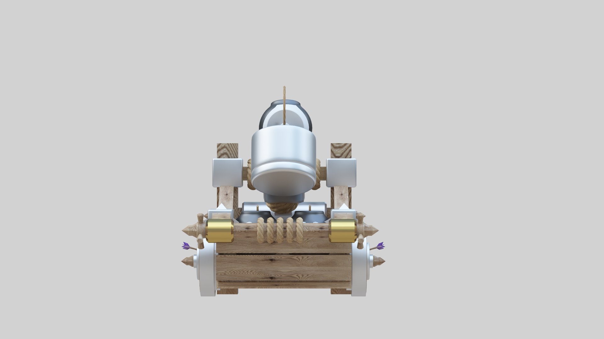 3D Catapult Cartoon - TurboSquid 1942824