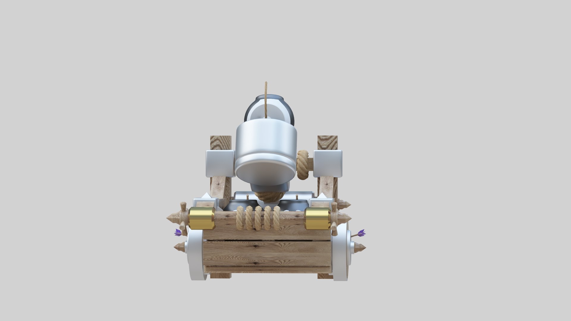 3D Catapult Cartoon - TurboSquid 1942824