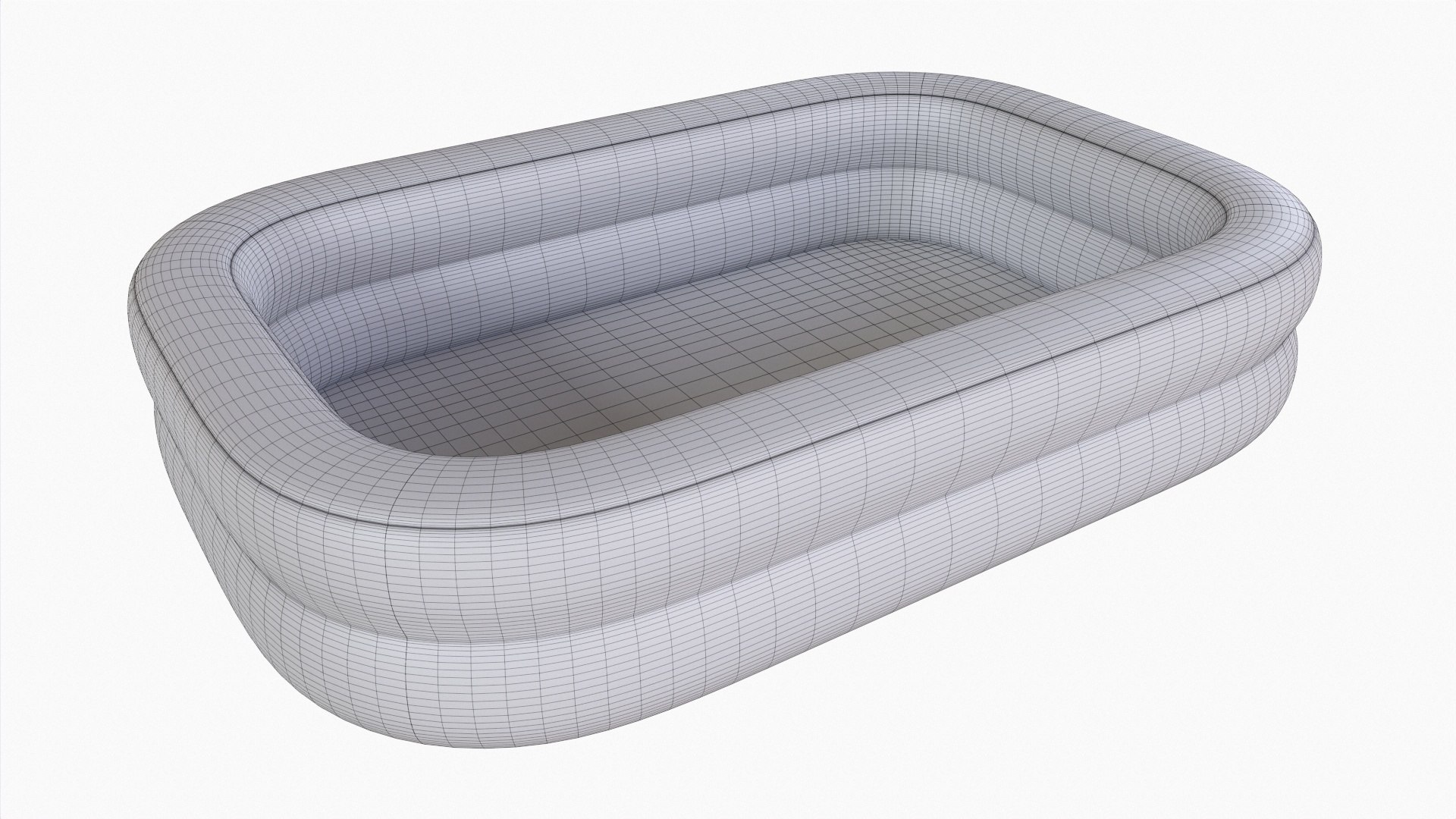 Inflatable Family Water Pool 02 3D Model - TurboSquid 1824111