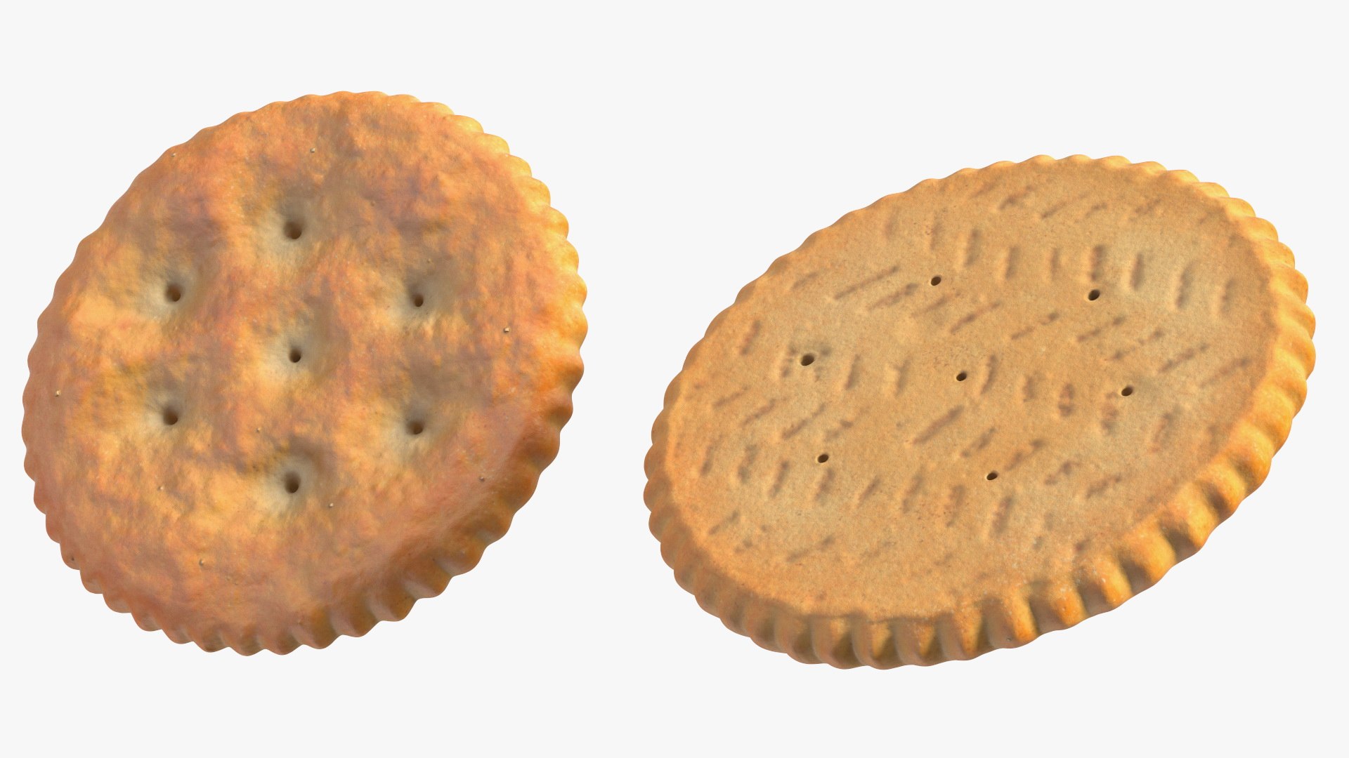 3D Model Crackers On Board With Sauce - TurboSquid 2383670