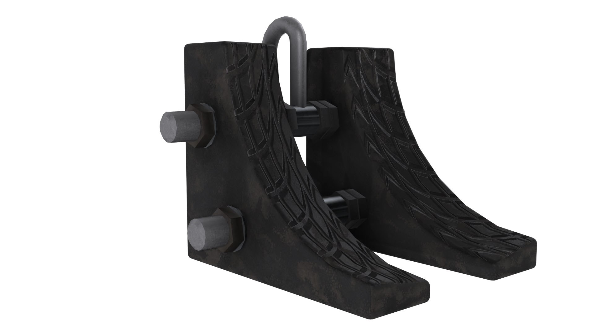 Wheel Chock Model - TurboSquid 2203875