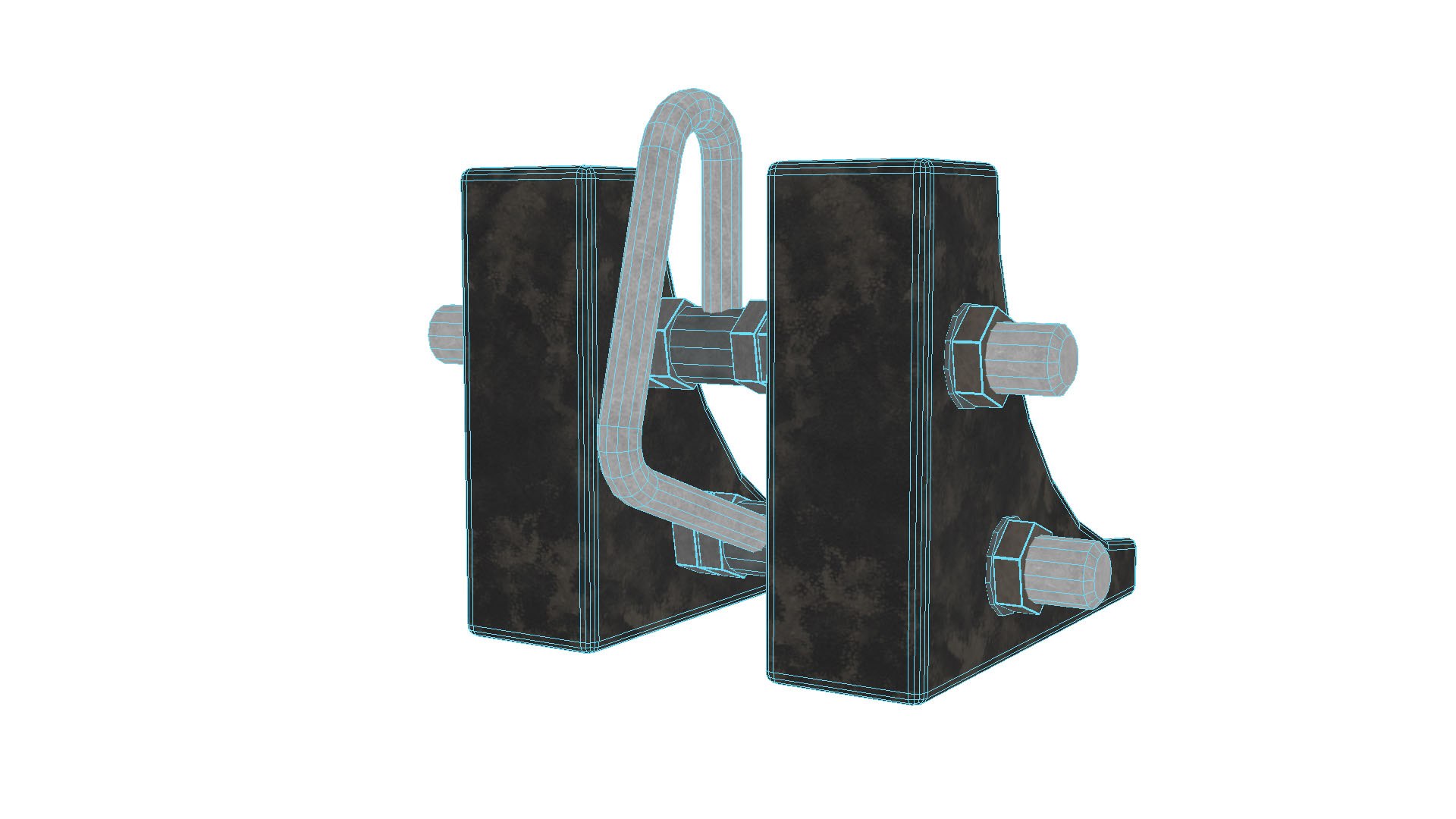 Wheel Chock Model - TurboSquid 2203875