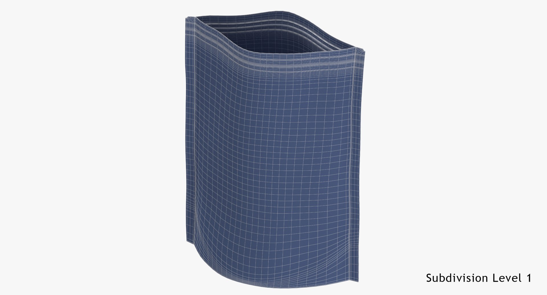 Stand Zipper Pouche 250g 3D Model - TurboSquid 1550761