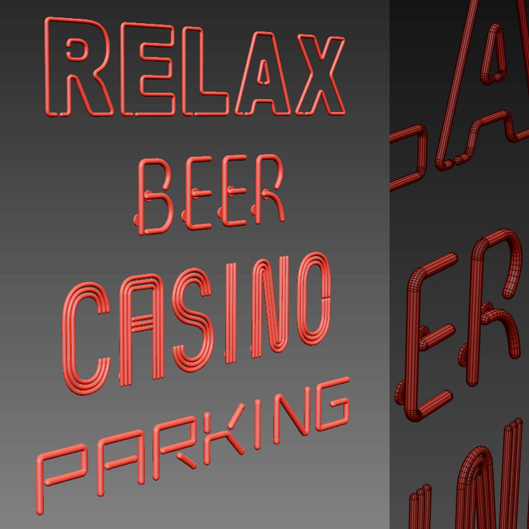 3D Model Light Modules Set 107 Neon - TurboSquid 1805155