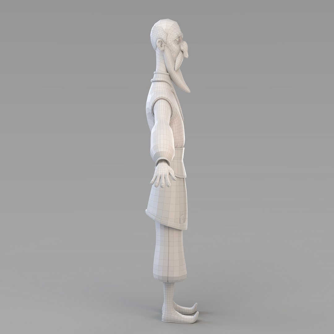 Old Wizard Model - TurboSquid 1620248