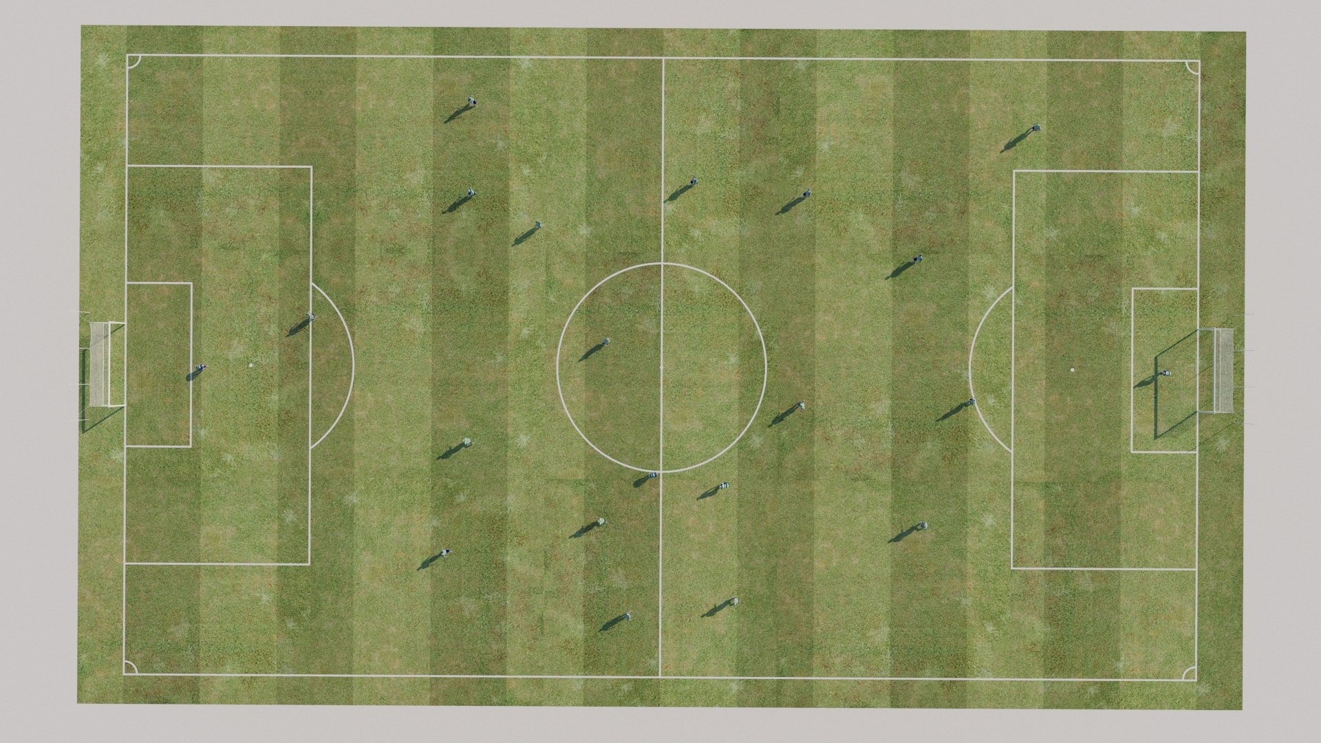 3D Football Soccer Complete Pitch Players - TurboSquid 1869764