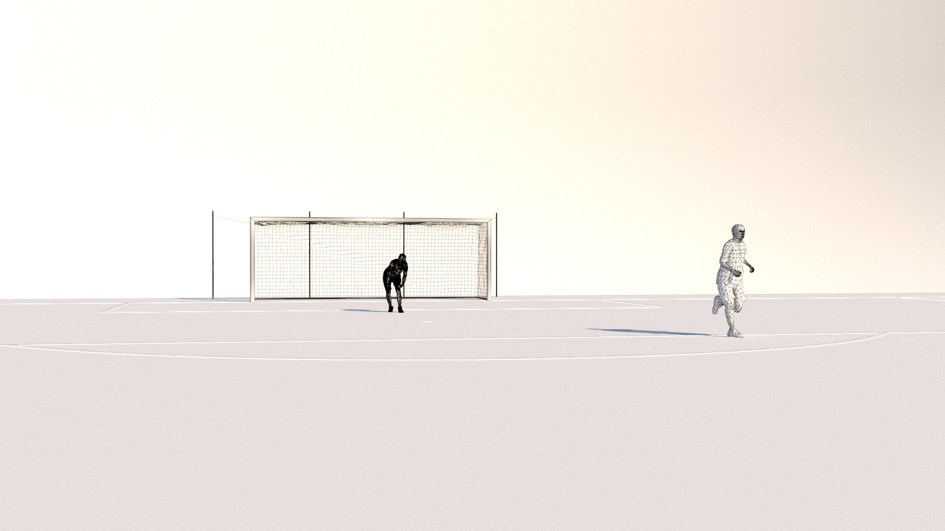 3D Football Soccer Complete Pitch Players - TurboSquid 1869764