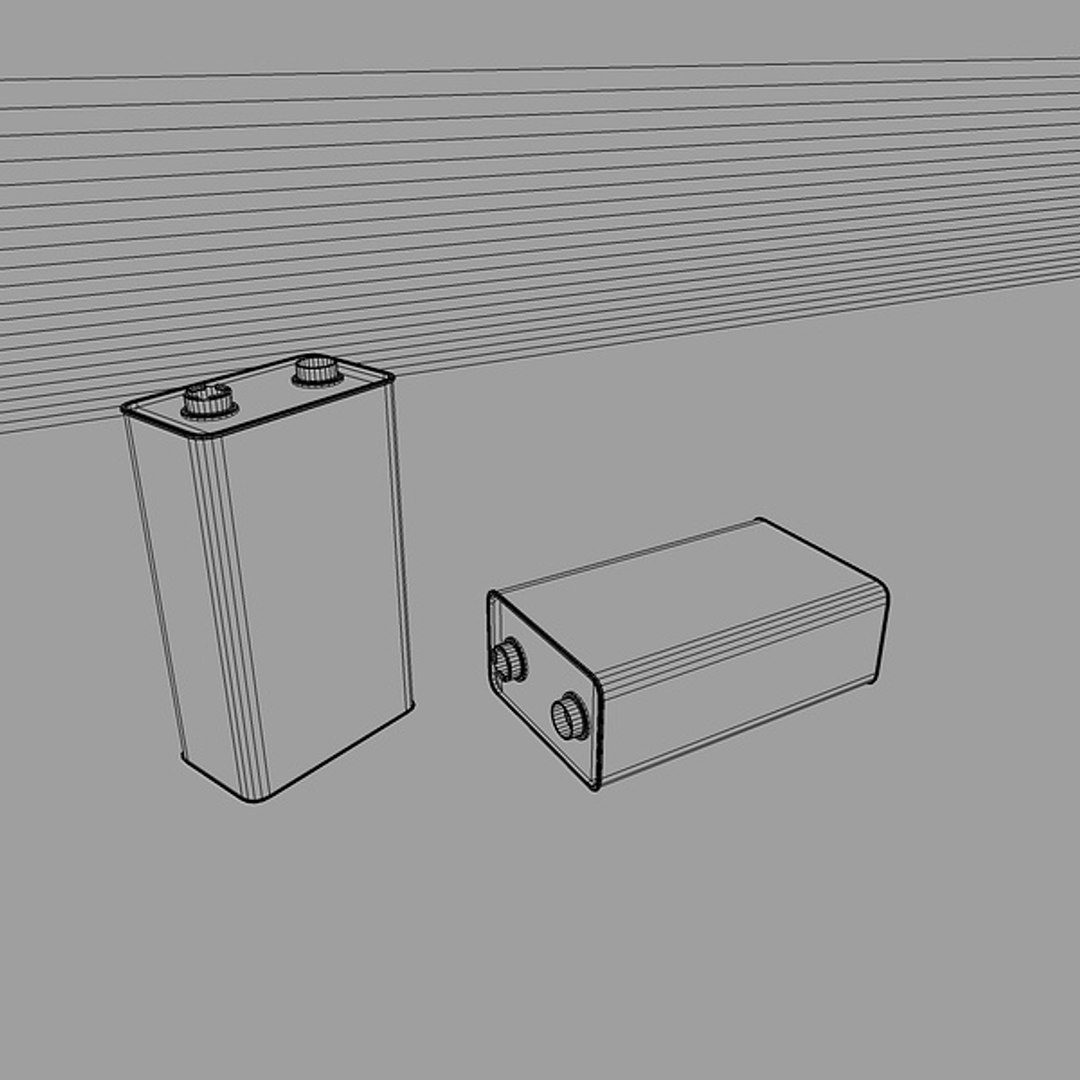 9 battery 3d c4d