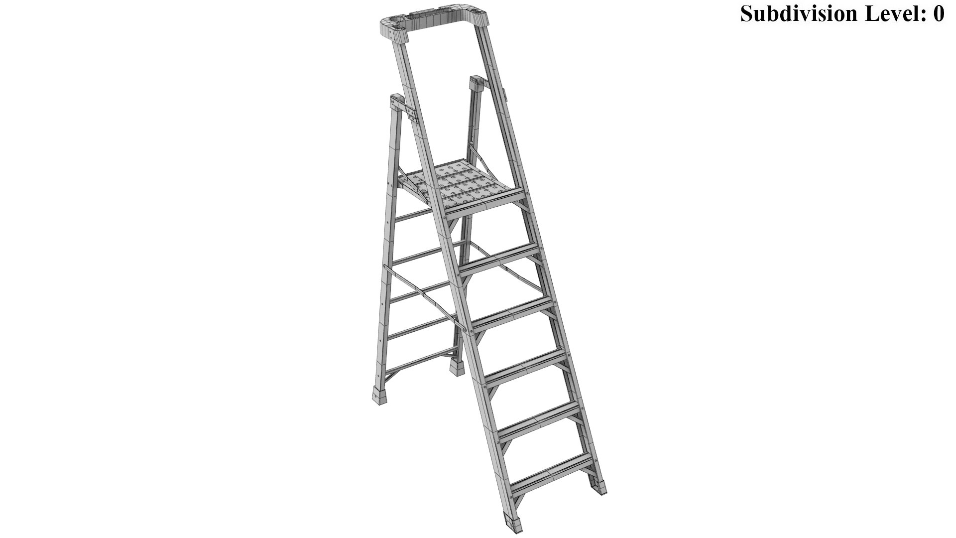 3D model Step Ladder - TurboSquid 1881631
