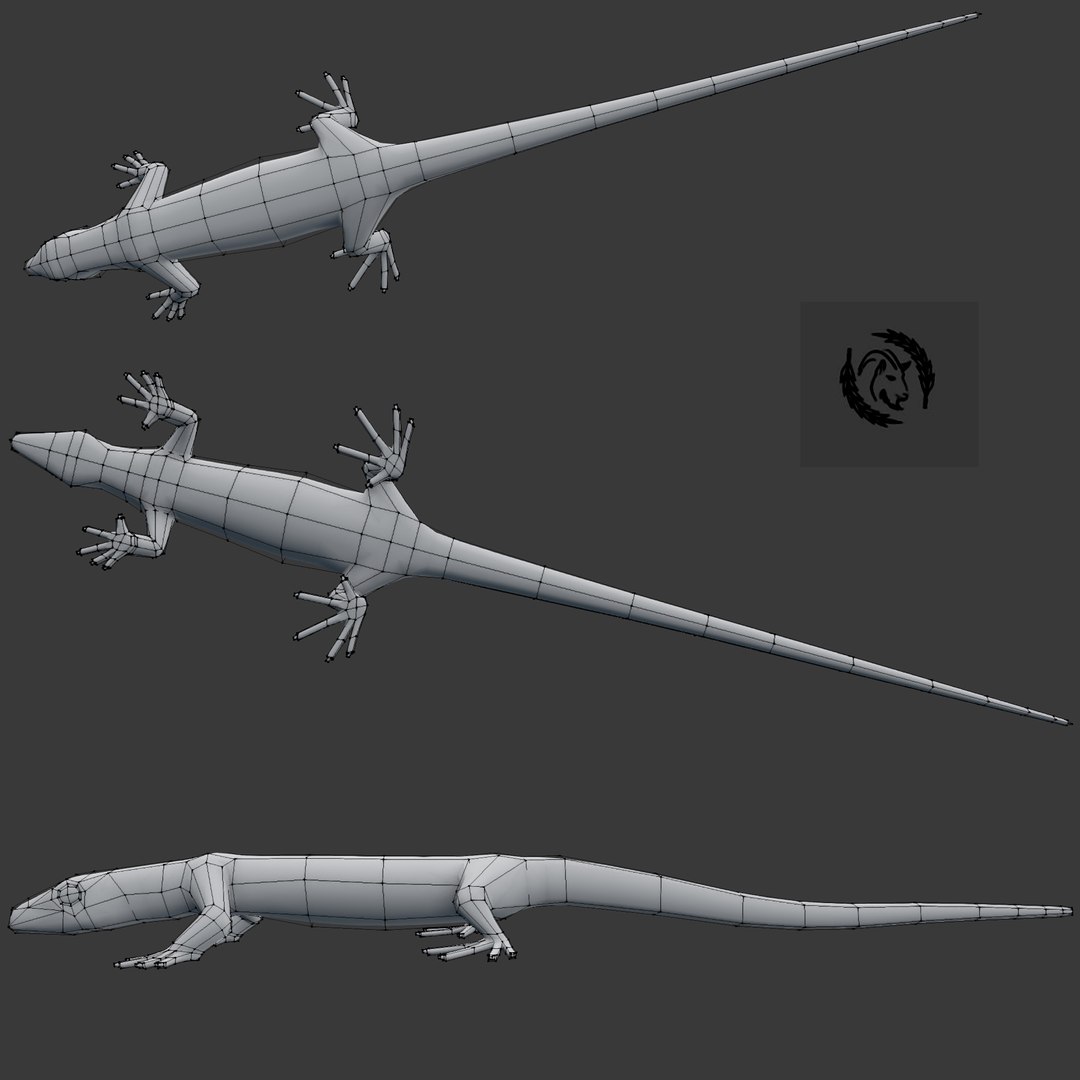 Free 3D Base Lizard - TurboSquid 1216093