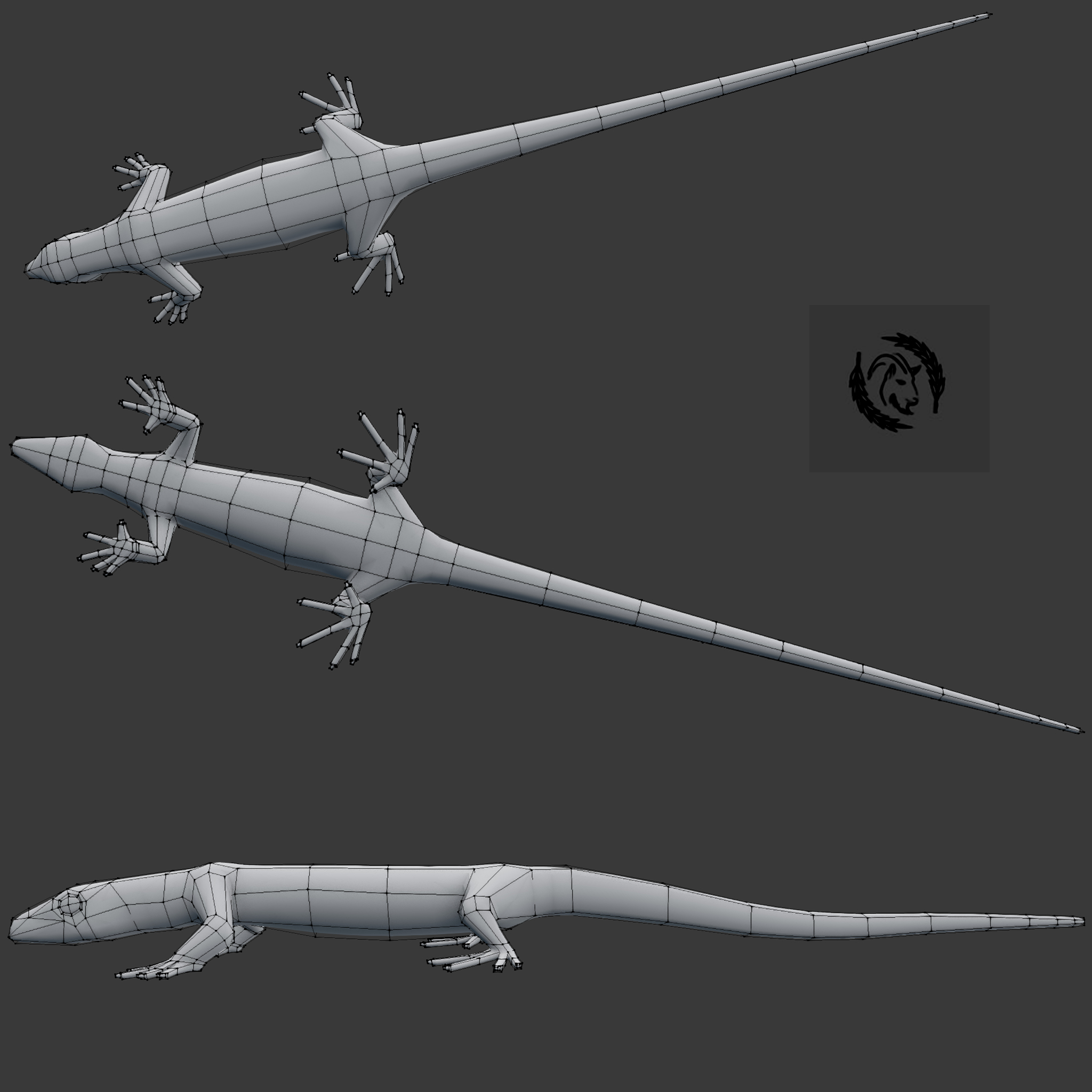 Free 3D base lizard - TurboSquid 1216093