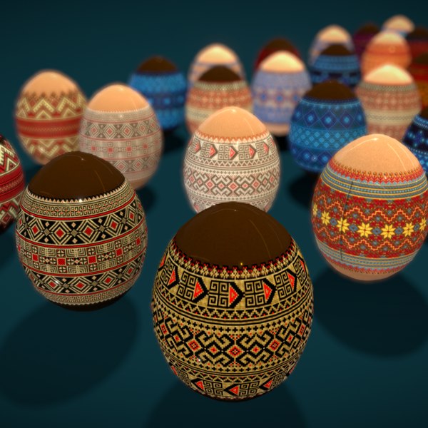 modelo 3d Colecciones Huevos de Pascua 3 - TurboSquid 2134053