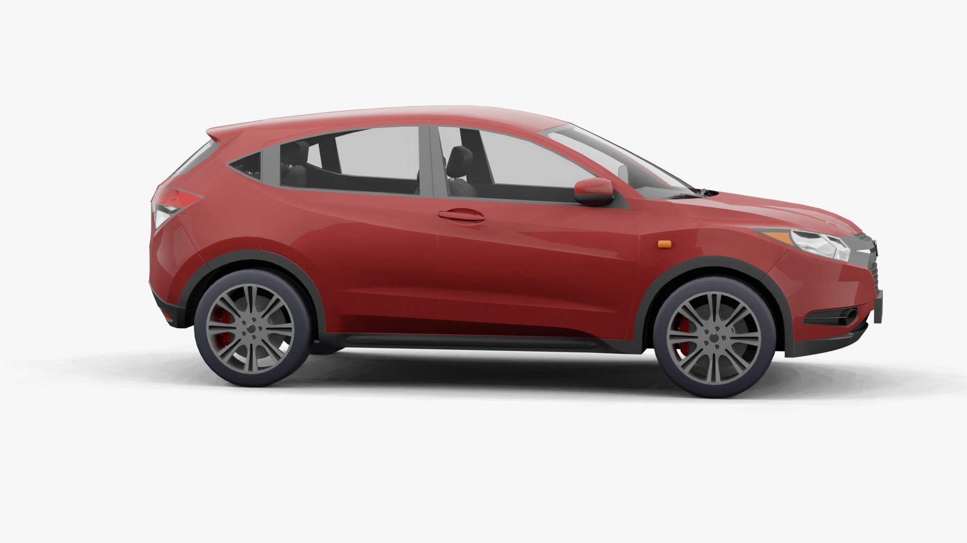 3D Honda HRV 2016 Lowpoly - TurboSquid 1971645