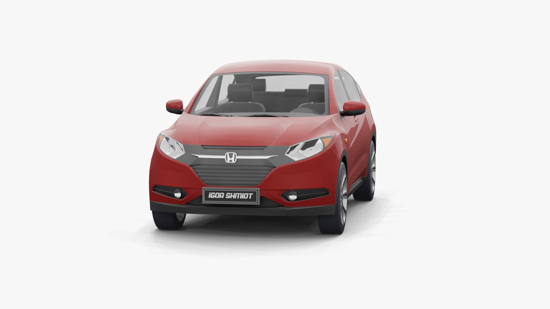 3D Honda HRV 2016 Lowpoly - TurboSquid 1971645