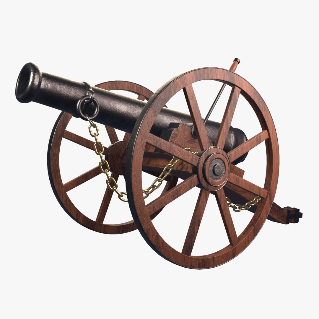 Ramadan cannon 3D model - TurboSquid 2053503
