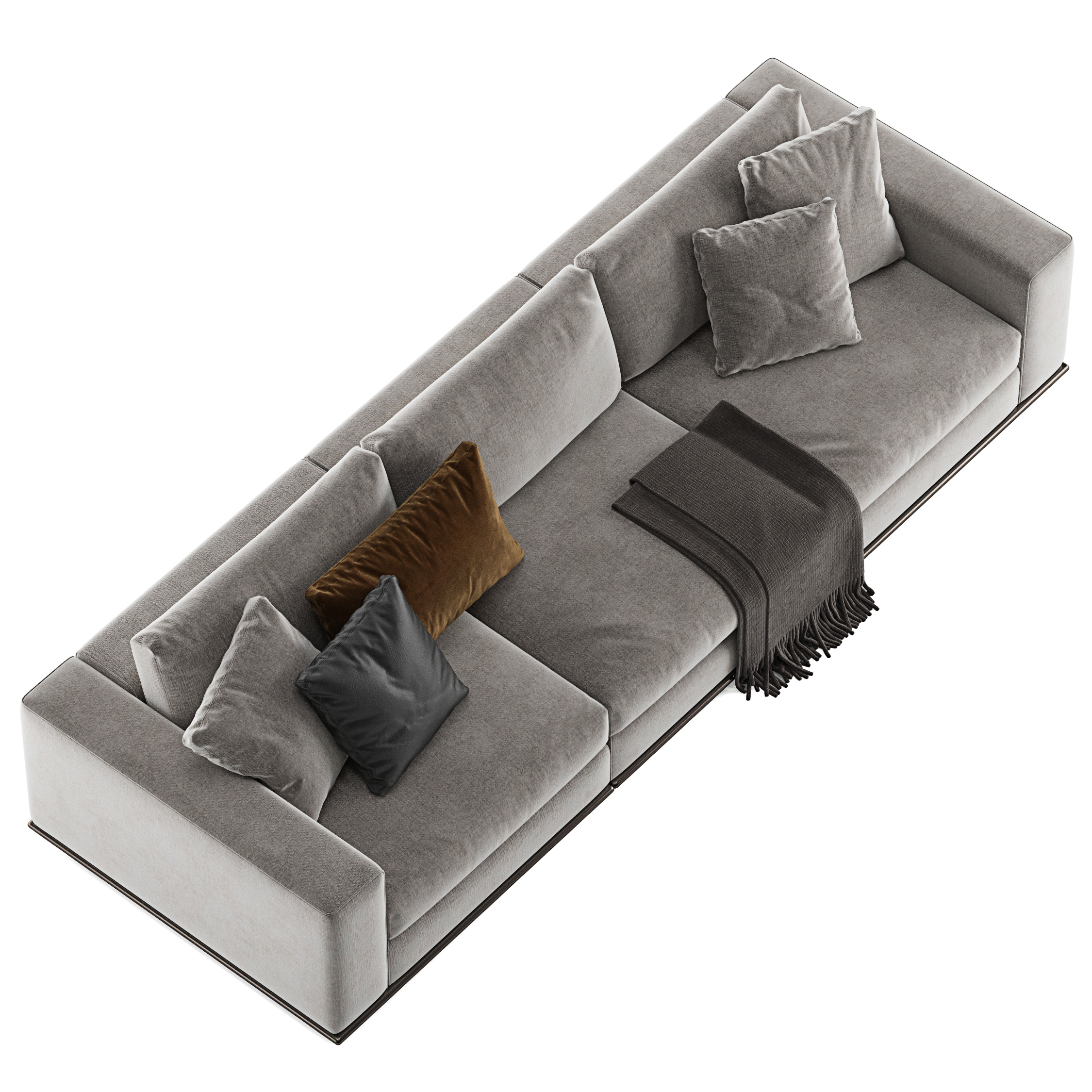 Minotti Hamilton sofa 3 seats model - TurboSquid 1726397