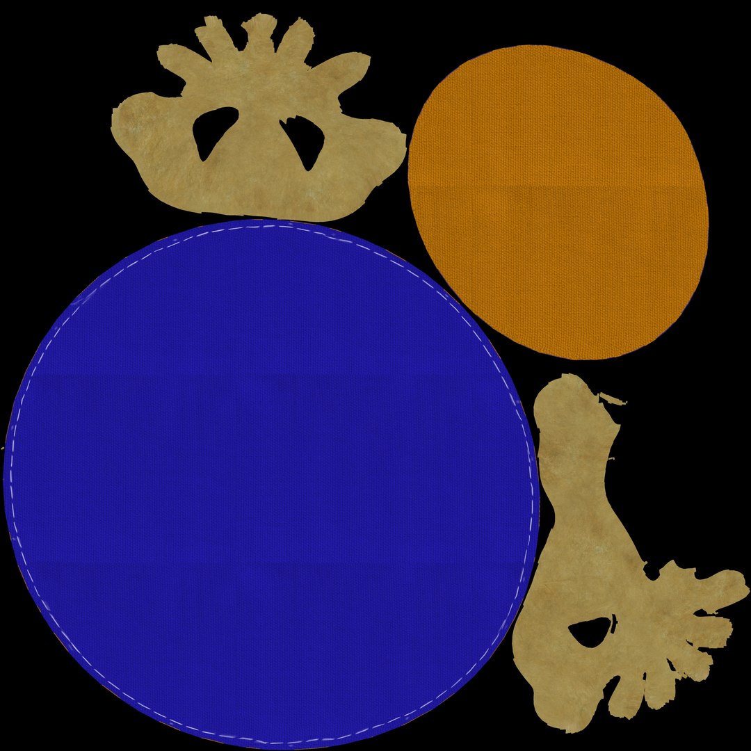 3D Model Puppet Head Face - TurboSquid 1263914