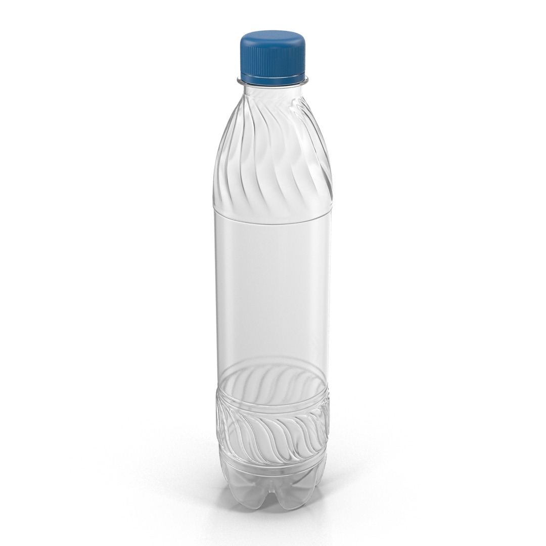 3d Plastic Water Bottle Model