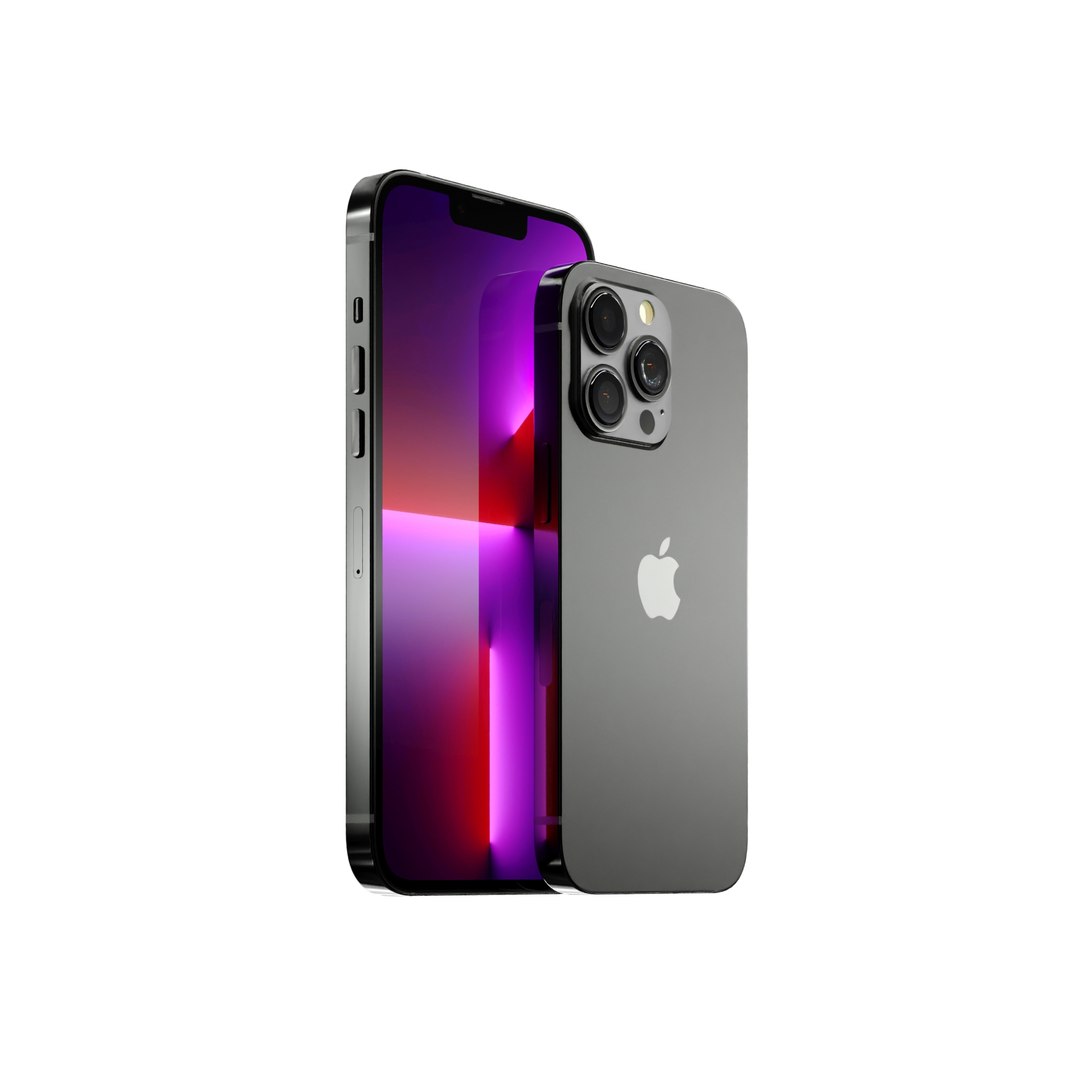 IPhone 13 ProMax - All colors model - TurboSquid 1791101
